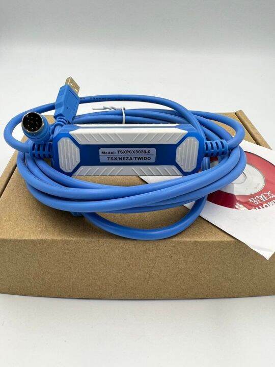สาย Tsxpcx3030 C Programming Cable For Schneider Modicon Tsx Th