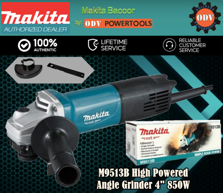 Makita M9513B High Powered Angle Grinder 4" 850W ~ ODV POWERTOOLS ...