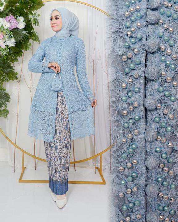 KEBAYA KANCING SERIBU/ Kebaya modern /kebaya brukat /Kebaya kancing ...