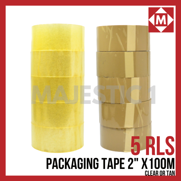 King Tape Packaging Tape 2 inch x 100M (5 ROLLS) | Lazada PH