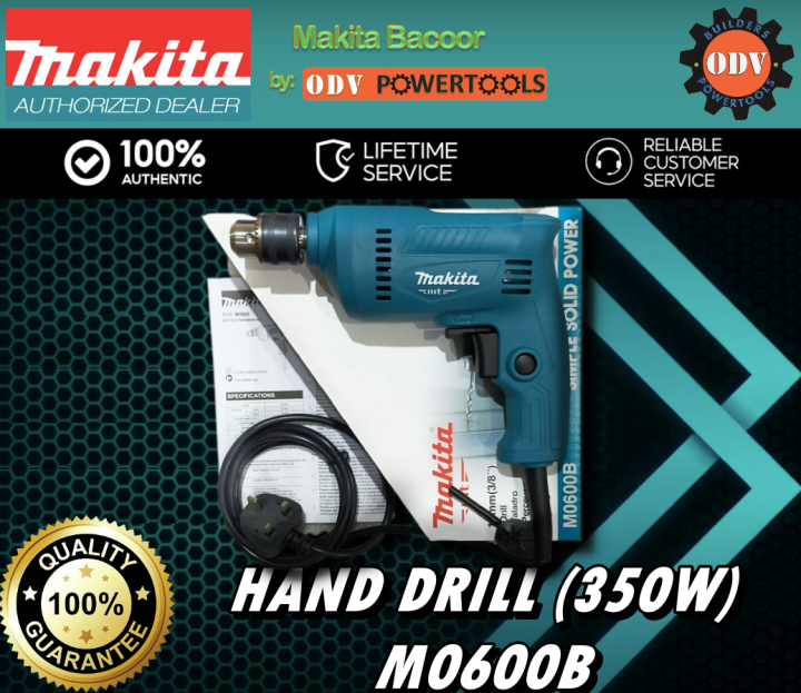 MAKITA MT 350W Hand Drill 10mm M0600B ~ ODV POWERTOOLS | Lazada PH