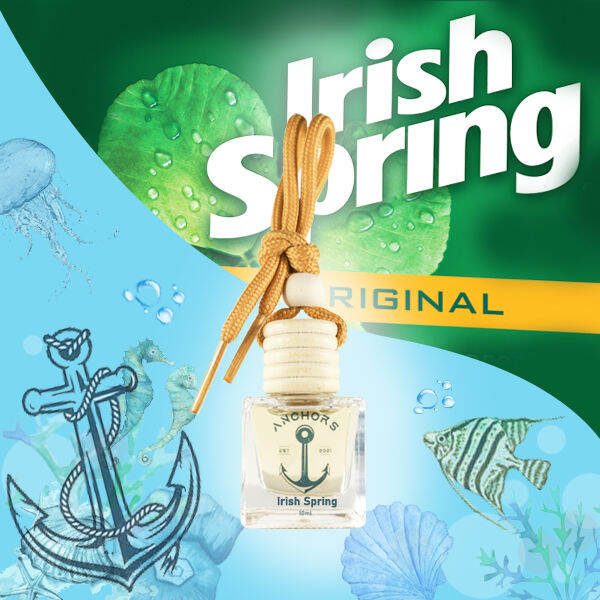 Anchors | Irish Spring Scent "Inspired" | Car Air Freshener | Hanging ...