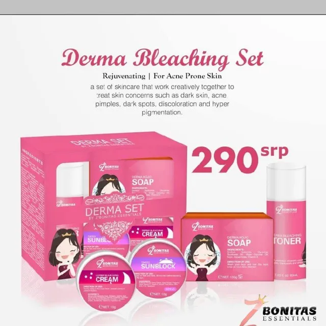 Z Bonitas Essential Derma Bleaching Set | Lazada PH