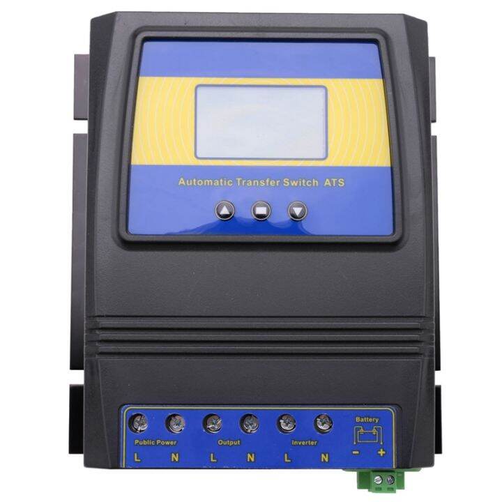 Automatic ATS Dual Power Transfer Switch Solar Charge Controller for ...