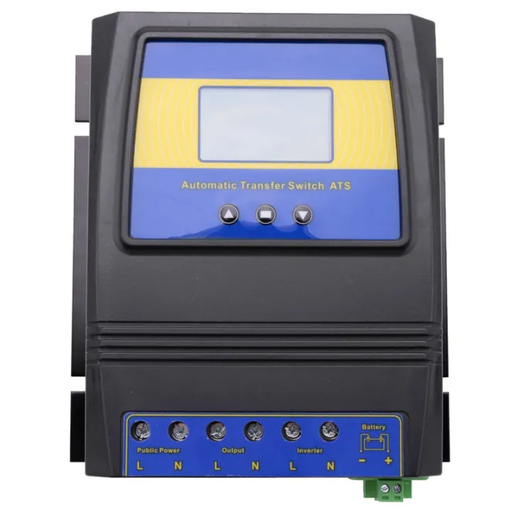 Automatic ATS Dual Power Transfer Switch Solar Charge Controller for ...