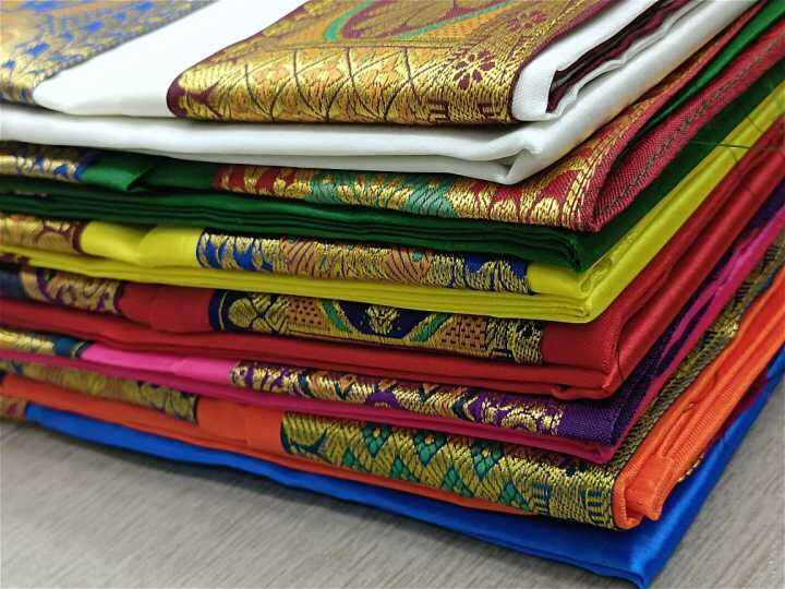 Ganapathy Vesti Set with Meena Border [3 × 2] | Lazada