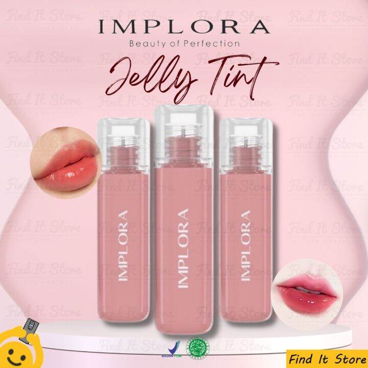 Implora Jelly Tint | Lip Tint | Lip Gloss | Jelly Liptint | BPOM ...
