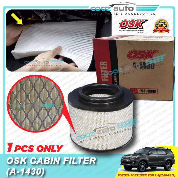 [ CLEARANCE ] Toyota Fortuner TGN5 2.5 2009 - 2012 OSK Replacement Air ...