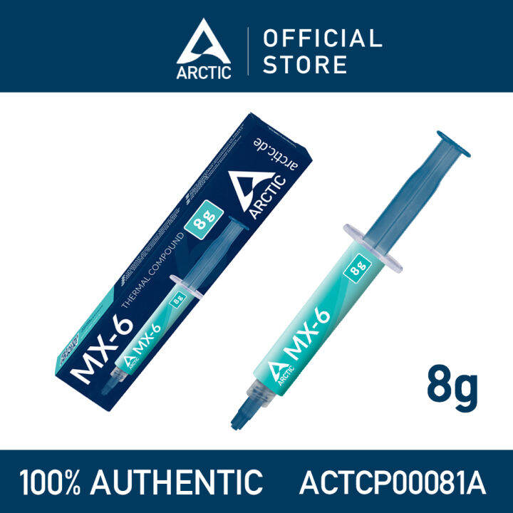 Arctic MX-6 8g Ultimate Performance Thermal Paste - ACTCP00081A | Lazada Arctic MX-6 8g Ultimate Performance Thermal Paste - ACTCP00081A | Lazada