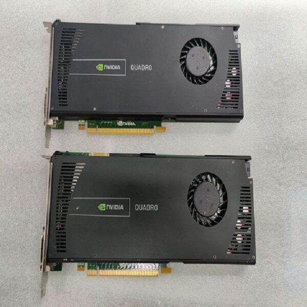 ต้นฉบับ Quadro Q4000 กราฟิกการ์ด 2GB การออกแบบกราฟิกมืออาชีพ 3D การ ...