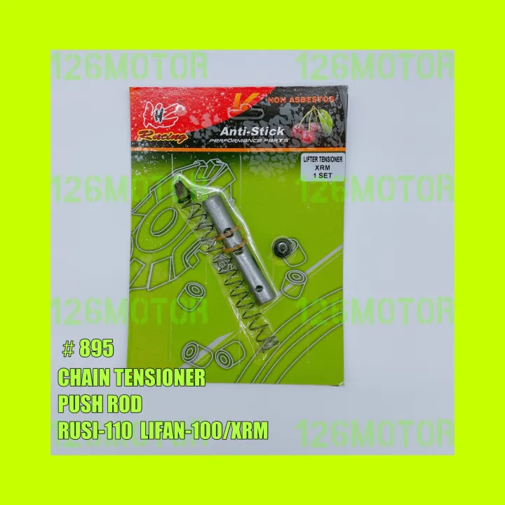 MOTORCYCLE CHAIN TENSIONER PUSH ROD RUSI-110LIFAN-100/XRM | Lazada PH