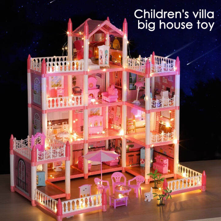 Doll House for Kids Girl Dollhouse Castle Toys for Girls Toys for Girls ...