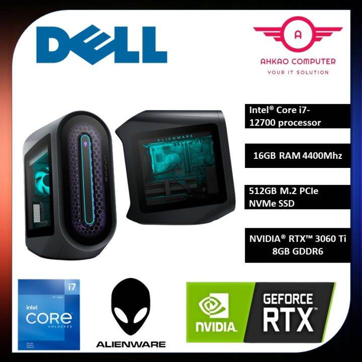 Dell Alienware Aurora R13 27165-3070 Gaming Desktop Dark ( I7- 12700F, 16GB DDR5, 512GB SSD ...