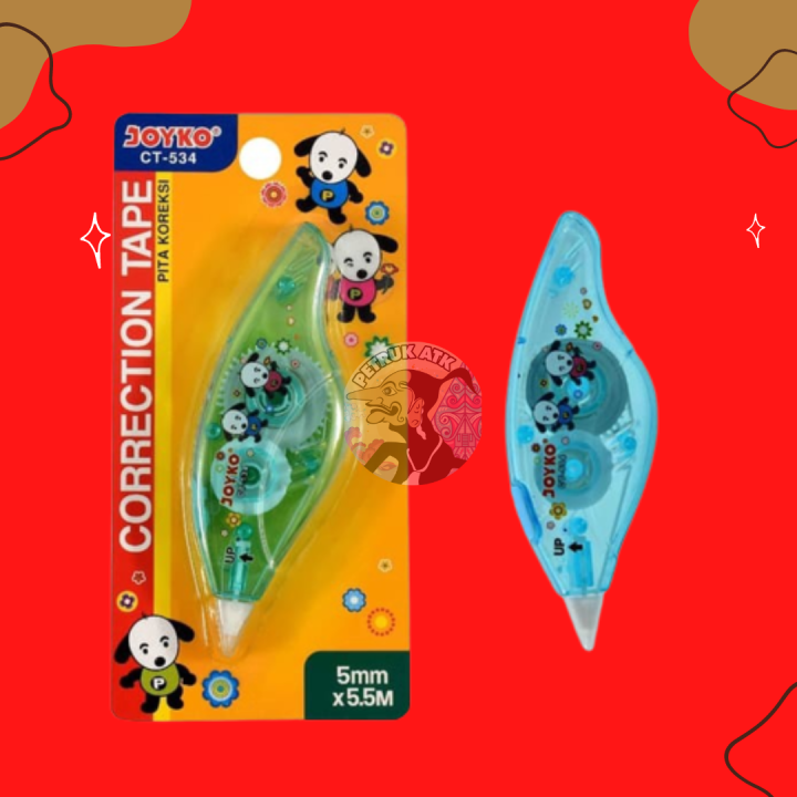 [PCS] CORRECTION TAPE / TYPE X KERTAS JOYKO CT-534 | Lazada Indonesia
