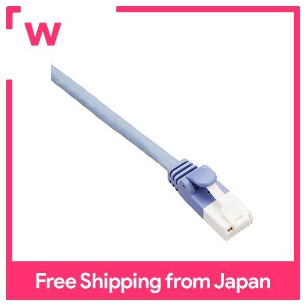 ELECOM LAN Cable 15M,Claw Unbreakable CAT6สีฟ้า LD-GPT/BU150 | Lazada.co.th