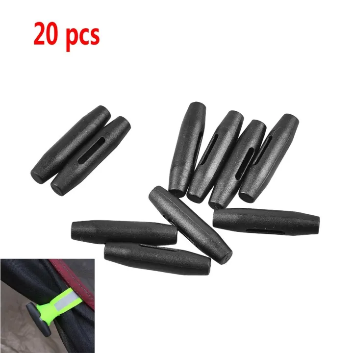 Pack Of 20 30mm Camping Awning Tent Inner Tent Duffle Toggle Stoppers ...