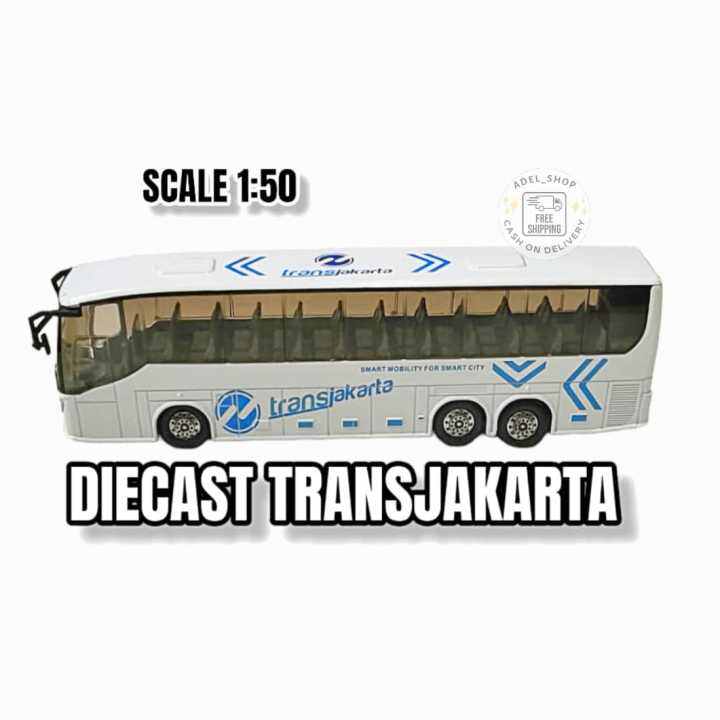 Mainan Diecast Bus Trans Jakarta, Mainan Busway Transjakarta DieCast ...