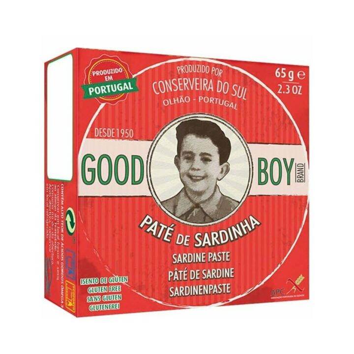 Good Boy Pate de Sardine 65g Product of Portugal | Lazada PH