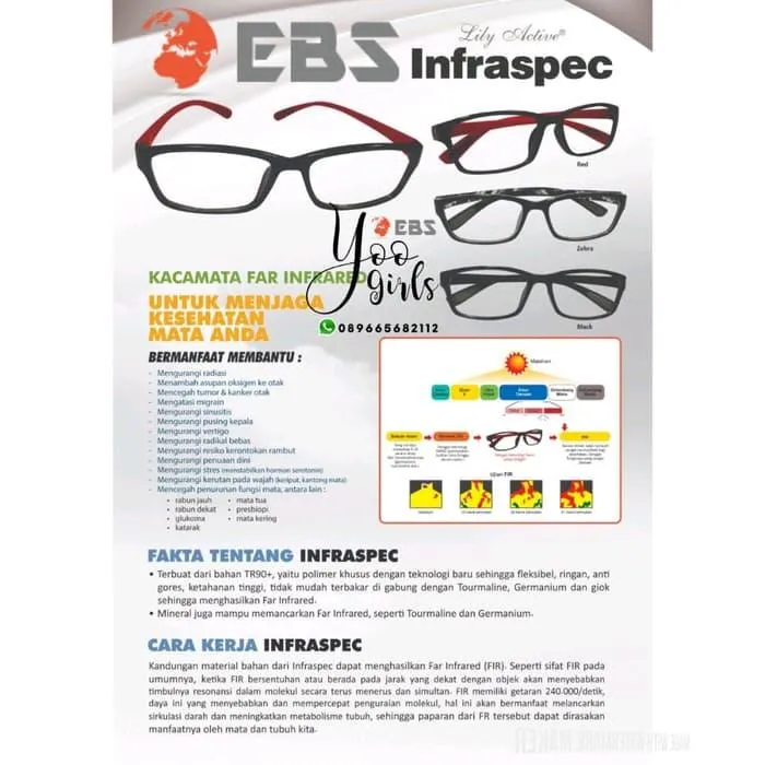 Kacamata Ion Spec Ionspec | Lazada Indonesia