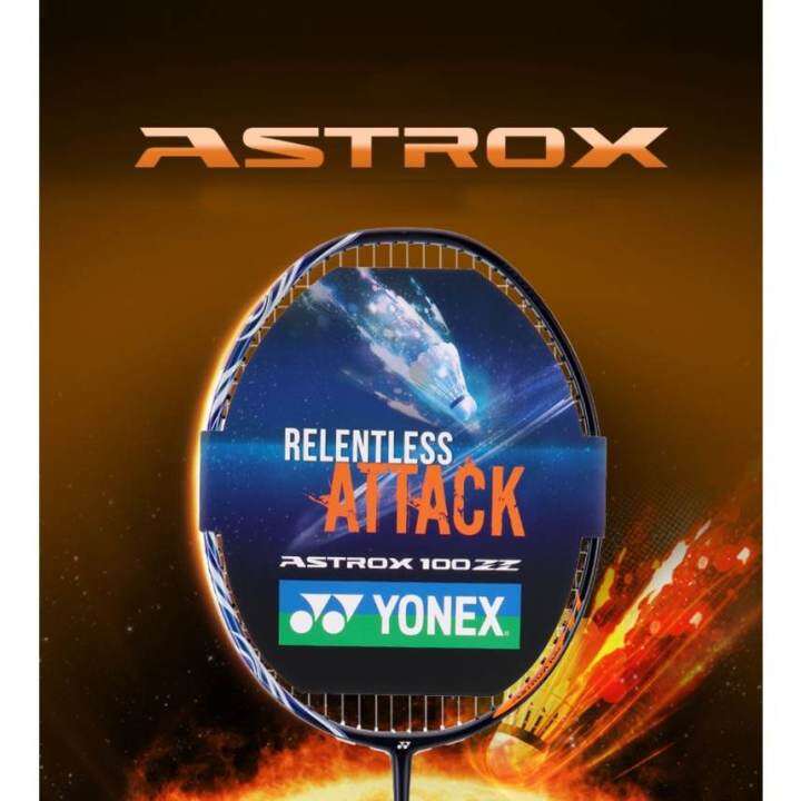 YONEX ASTROX 100 ZZ FULL CARBON ISOMETRIC BADMINTON RACKET ( RANDOMLY ...