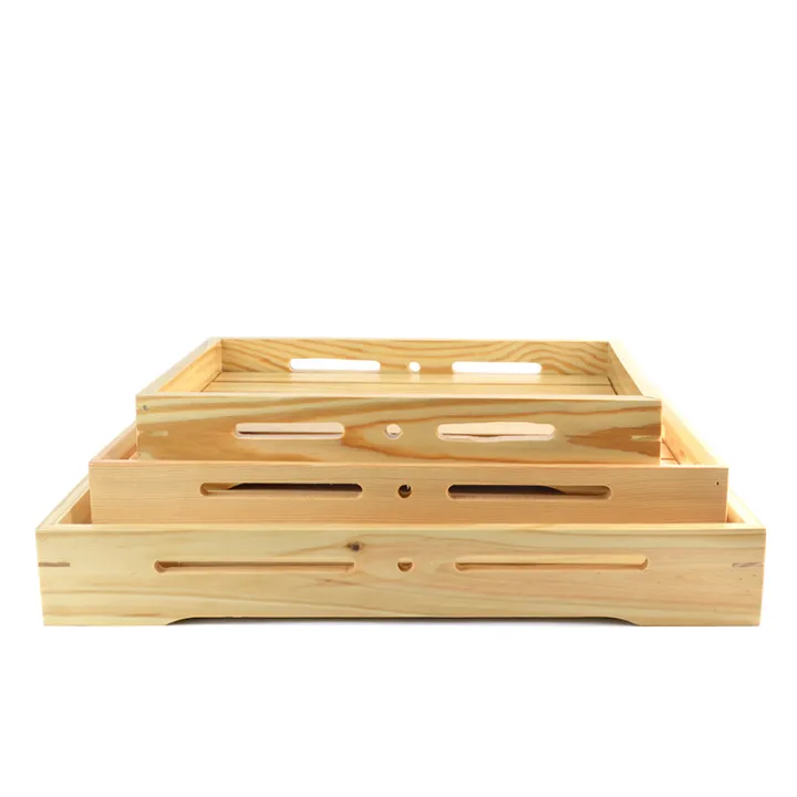 Japanese-style wooden tray bread sashimi sushi supermarket counter ...