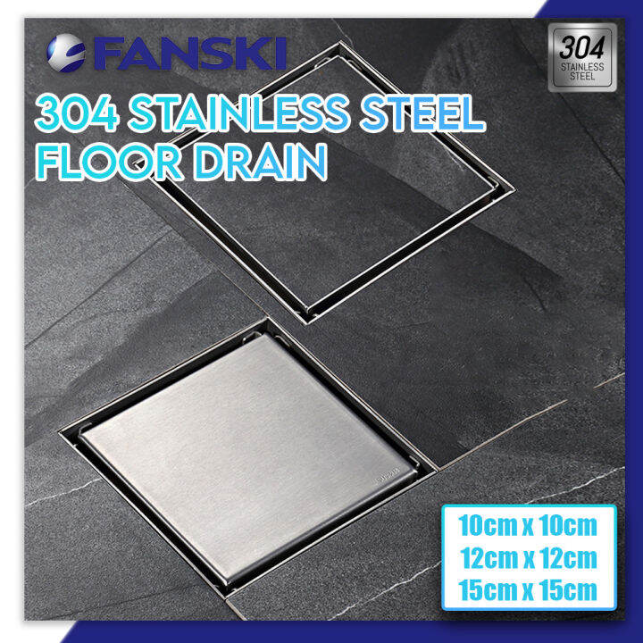 Floor Drain 304 Stainless Steel Floor Trap Grating Floor Trap Anti ...