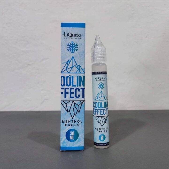LIQUIDO COOLING EFFECT MENTHOL DROP 30ML | Lazada PH