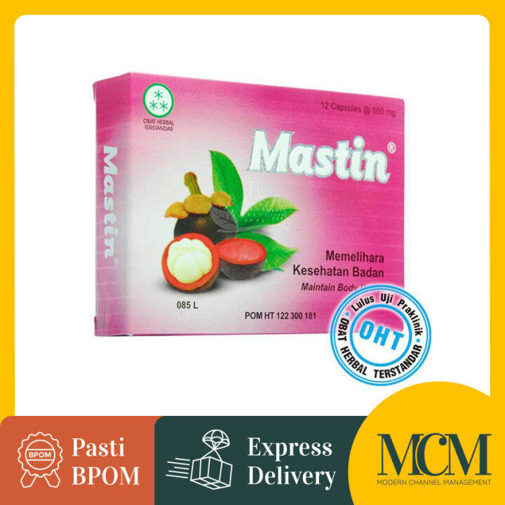 Mastin - 12 Kapsul - Obat Anti Kanker dan Menjaga Kesehatan Kulit ...