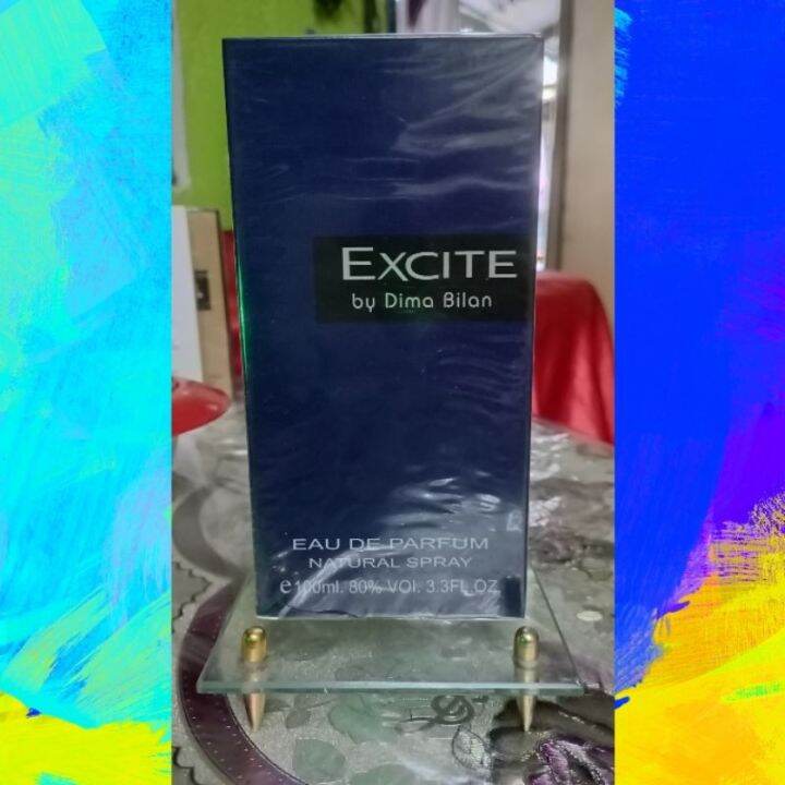 EXCITE by Dima Bilan - perfume 100ml (FOR MEN) | Lazada PH