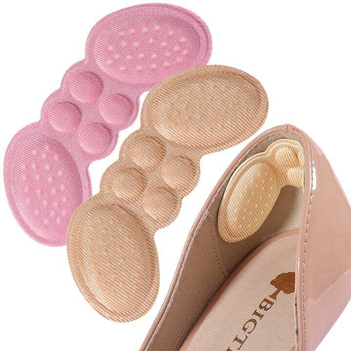 [ร้อน] Insoles สำหรับแผ่นรองเท้าซิลิโคนเจลส้นถ้วยป้องกันหลังรองเท้า ...