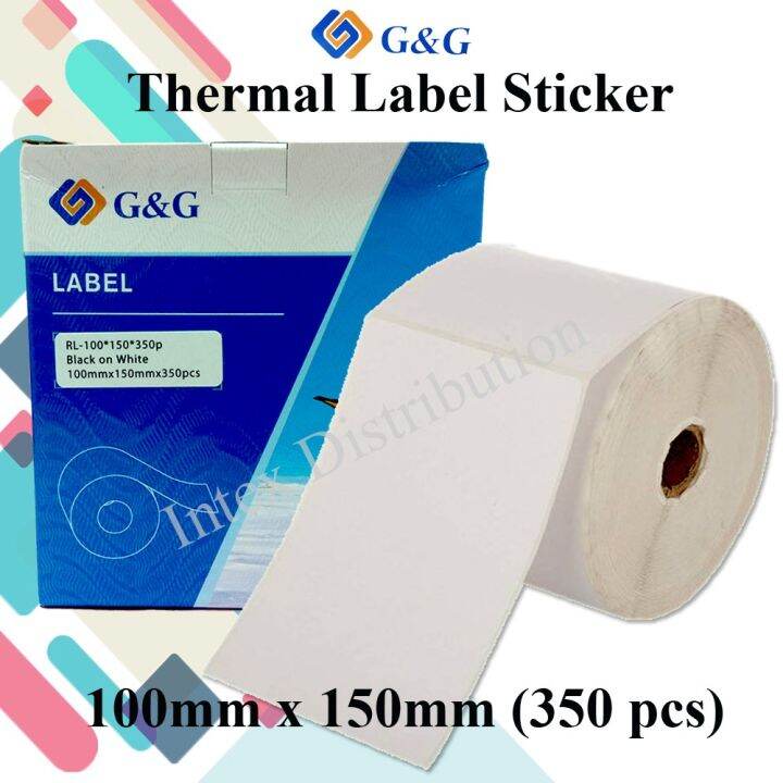 G&G Thermal Sticker Thermal Paper Barcode Label Sticker Price Label ...