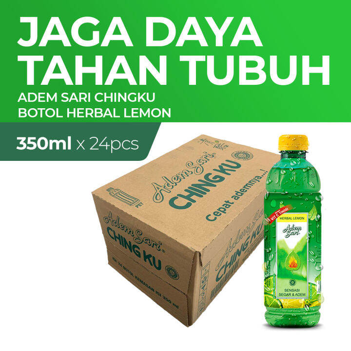 Adem Sari Ching Ku Botol 1 Karton | Lazada Indonesia