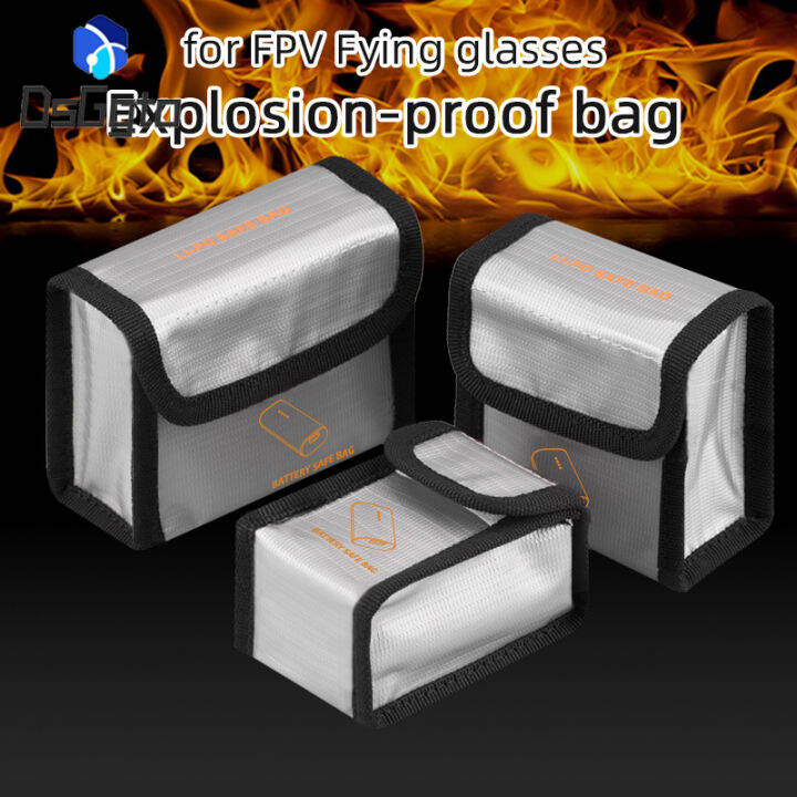 Portable Battery Explosion-proof Safety Bag Compatible For Fpv Combo ...