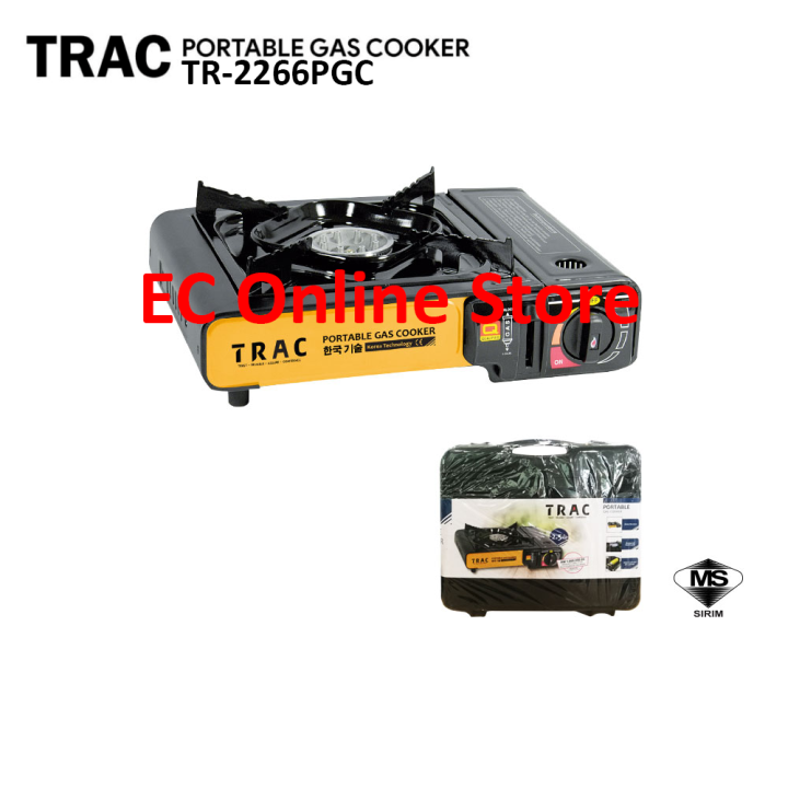 TRAC Portable Gas Stove/ Dapur Gas for Camping/BBQ/Steamboat TR-2266PGC ...