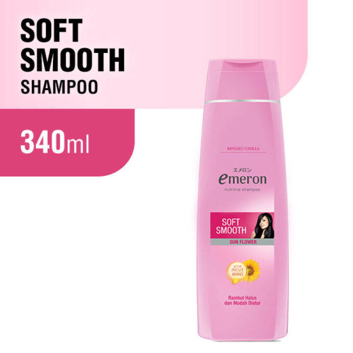 EMERON Shampoo Soft Smooth 340ml | Lazada Indonesia