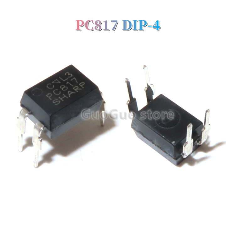 20ชิ้น EL817 PC817 DIP-4 PC817C EL817C ออปโต้คัปเปลอร์ | Lazada.co.th