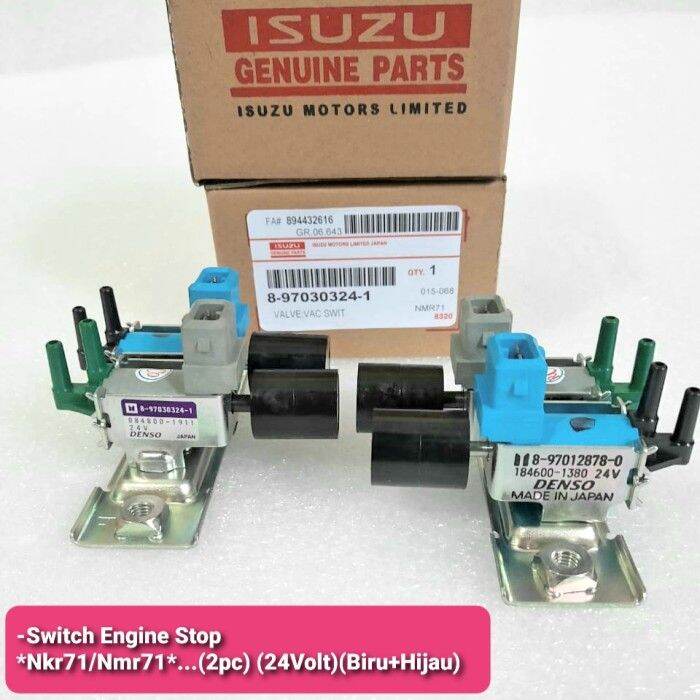Switch Engine Stop Switch Pembunuh Isuzu Elf NKR71 NMR71 1 Set 24V ...