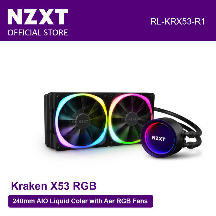 NZXT Kraken X53 RGB (WHITE) | Lazada PH