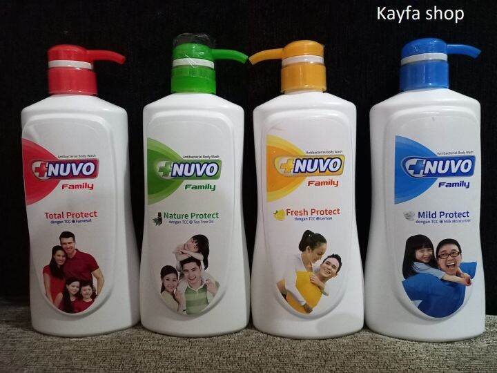NUVO FAMILY Sabun Mandi Cair Botol 550ml | Lazada Indonesia