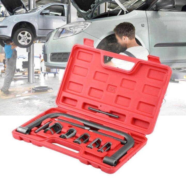 10Pcs/Set Valve Spring Compressor Kit Removal Installer Tool For Car ...