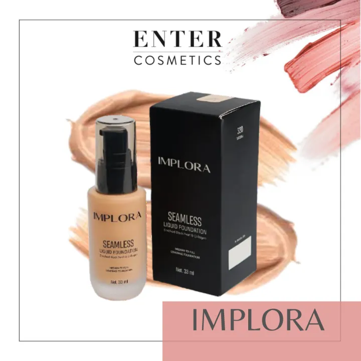 Implora Seamless Liquid Foundation | Lazada Indonesia