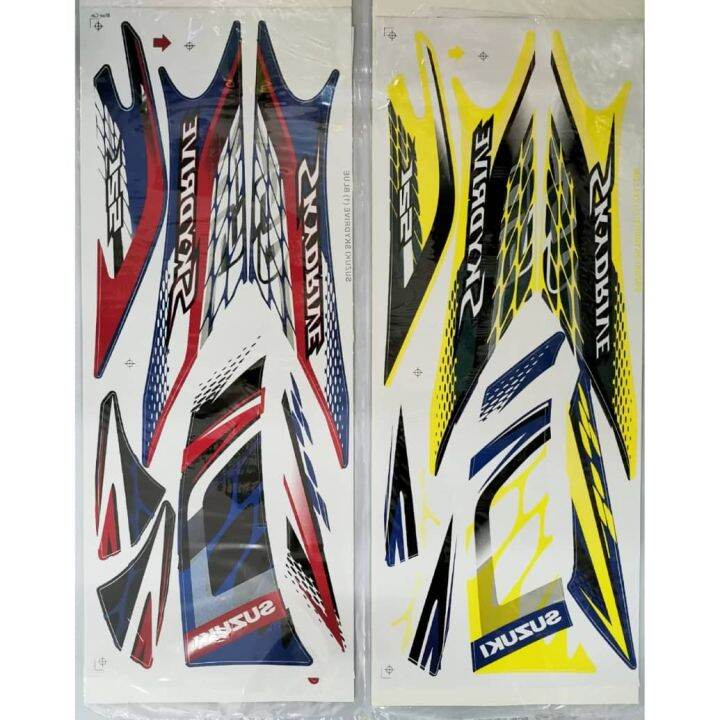 SUZUKI SKYDRIVE 125 BODY STICKER | Lazada