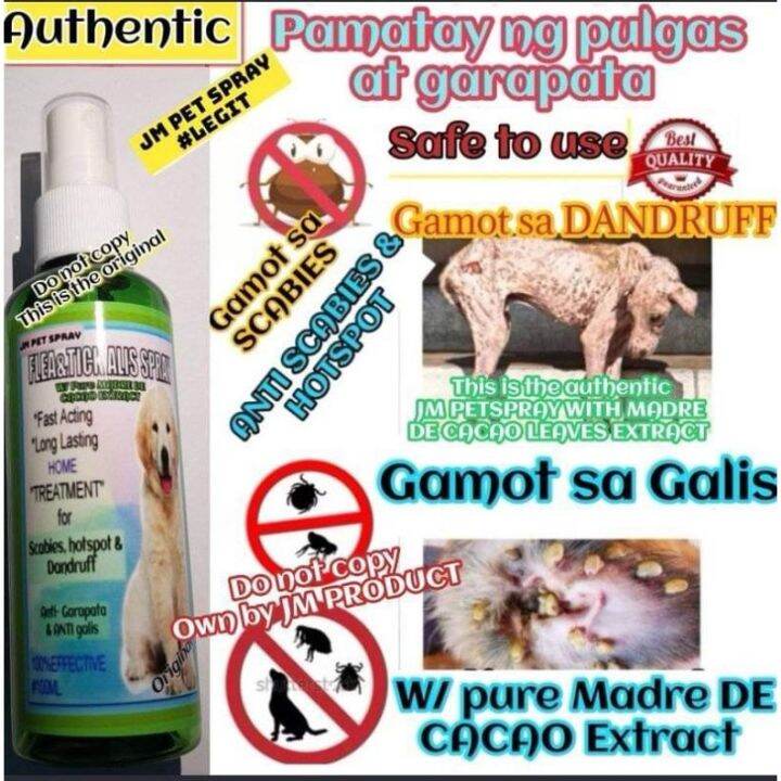 Gamot sa Garapata Pulgas at Galis ng Aso Spray 100ml Pet supplies for ...