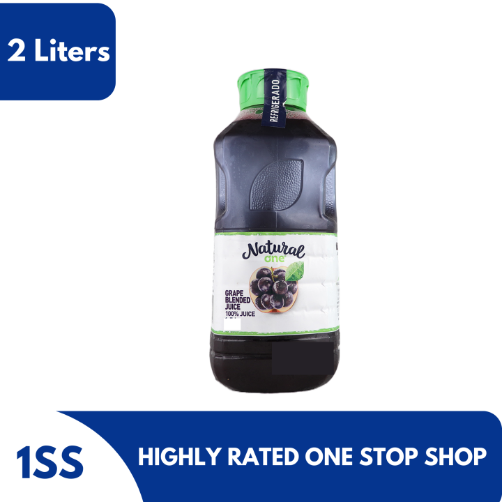 Natural One Blended Grape Juice, 2 Liters | Lazada PH