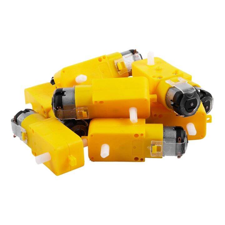 10 Piece Smart Car Tt Motor Launch Smart Car Gear Motor For Arduino ...