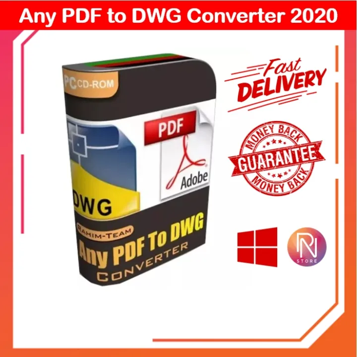 Any PDF to DWG Converter 2020 [ Send Email only ] | Lifetime For ...