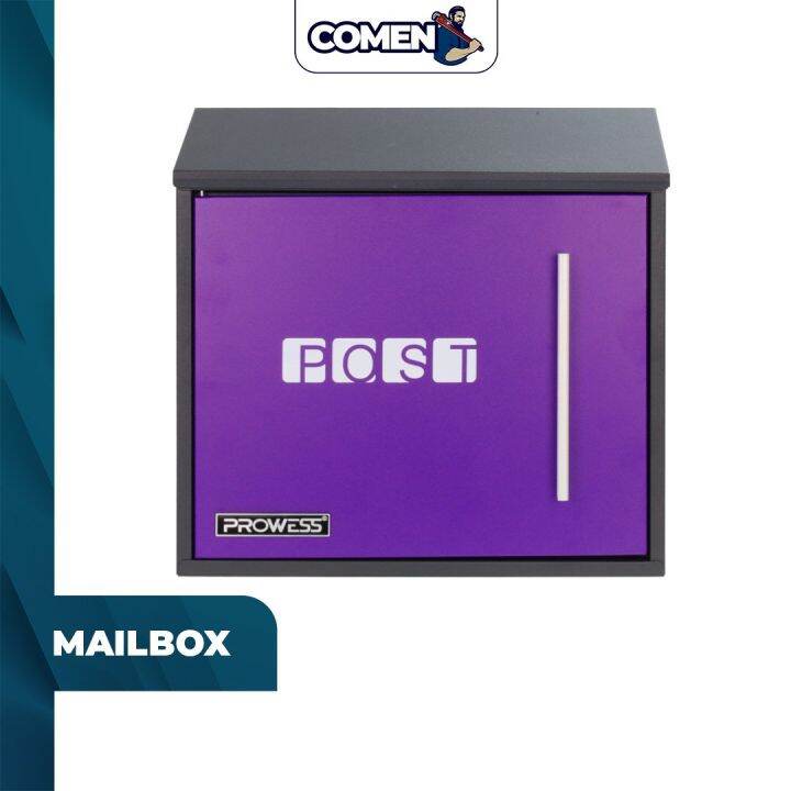 PROWESS Letterbox PW65-4901 Wall Mounted Metal European Modern Letter ...