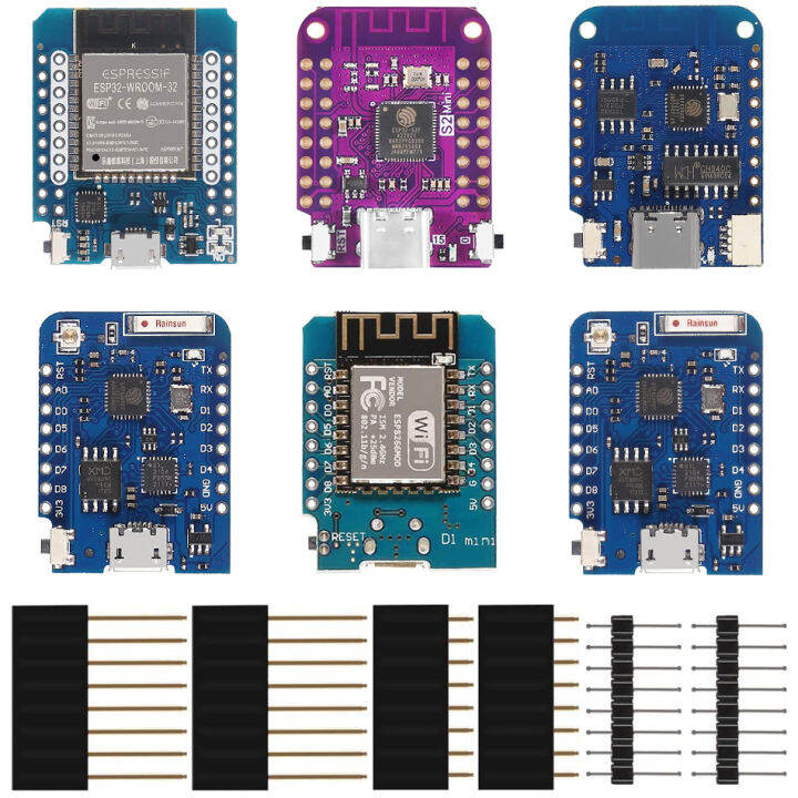 WeMos D1 Mini Pro V3.0 NodeMcu 4MB16MB ไบต์ Lua WIFI อินเทอร์เน็ตของ ...