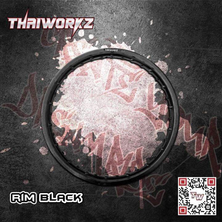 🇹🇭 THAIWORKZ Rim PAIR (2pcs) Made in Thailand (930 GRAMS) 1.40x17 Rims ...