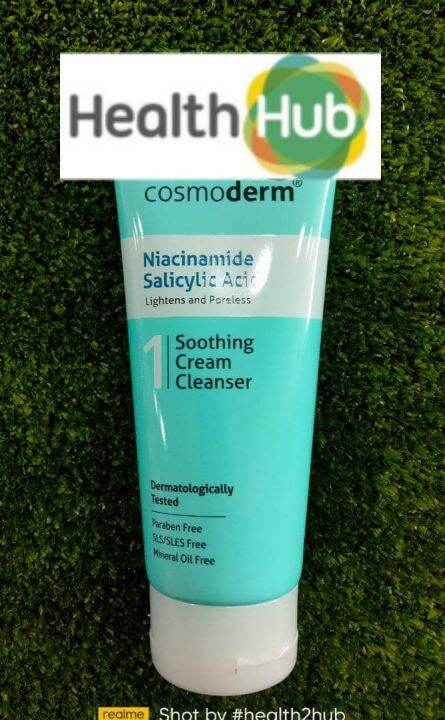 COSMODERM NIACINAMIDE+SALICYLIC ACID (LIGHTENS AND PORELESS SOOTHING ...